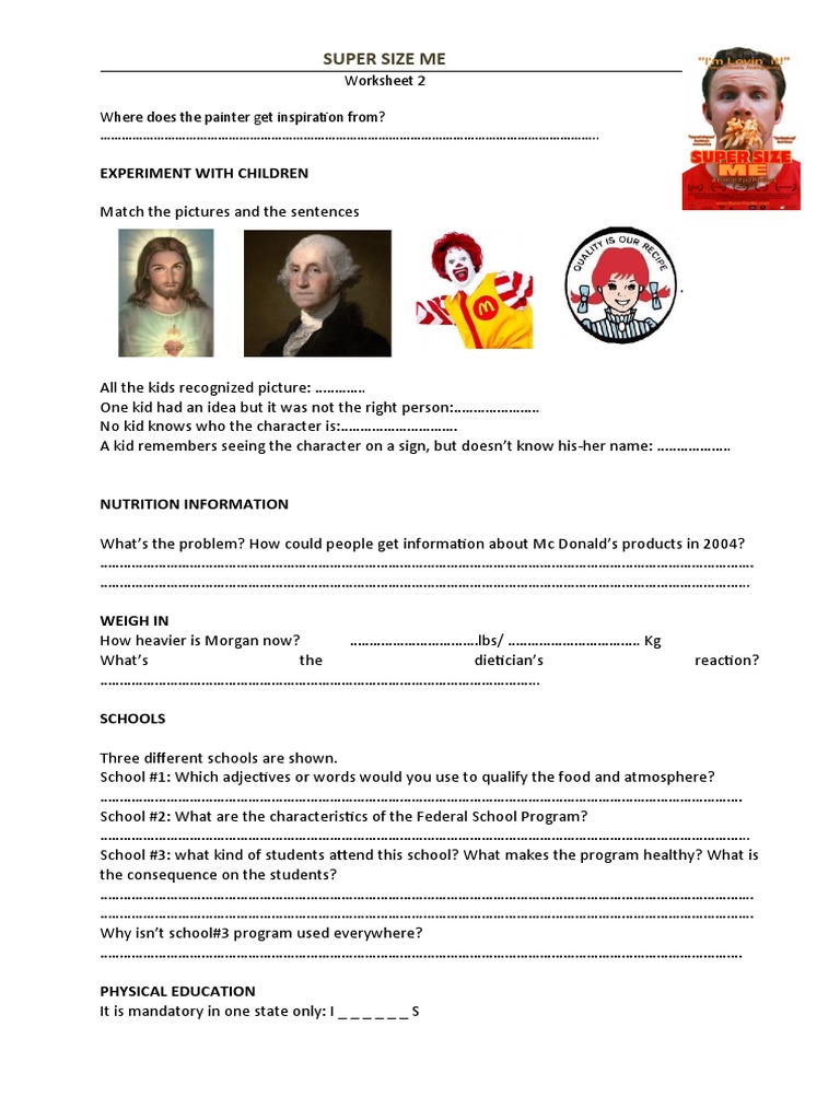 Super Size Me 2 | PDF | Pledge Of Allegiance