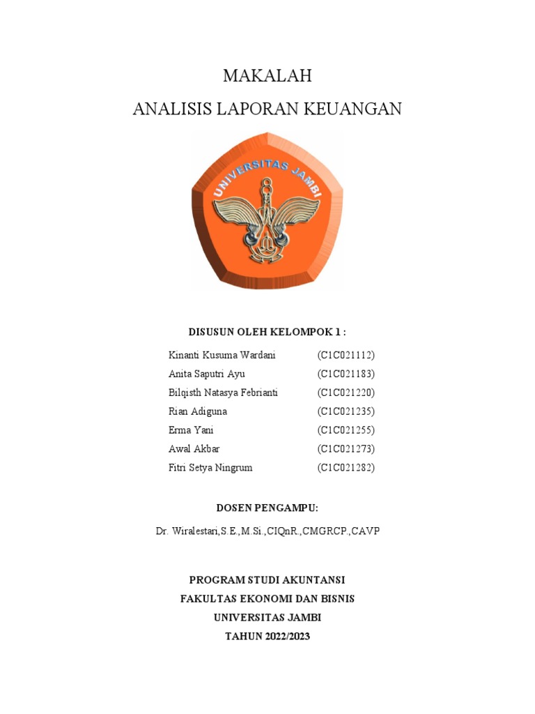 MAKALAH Kelompok 1 - ALK | PDF