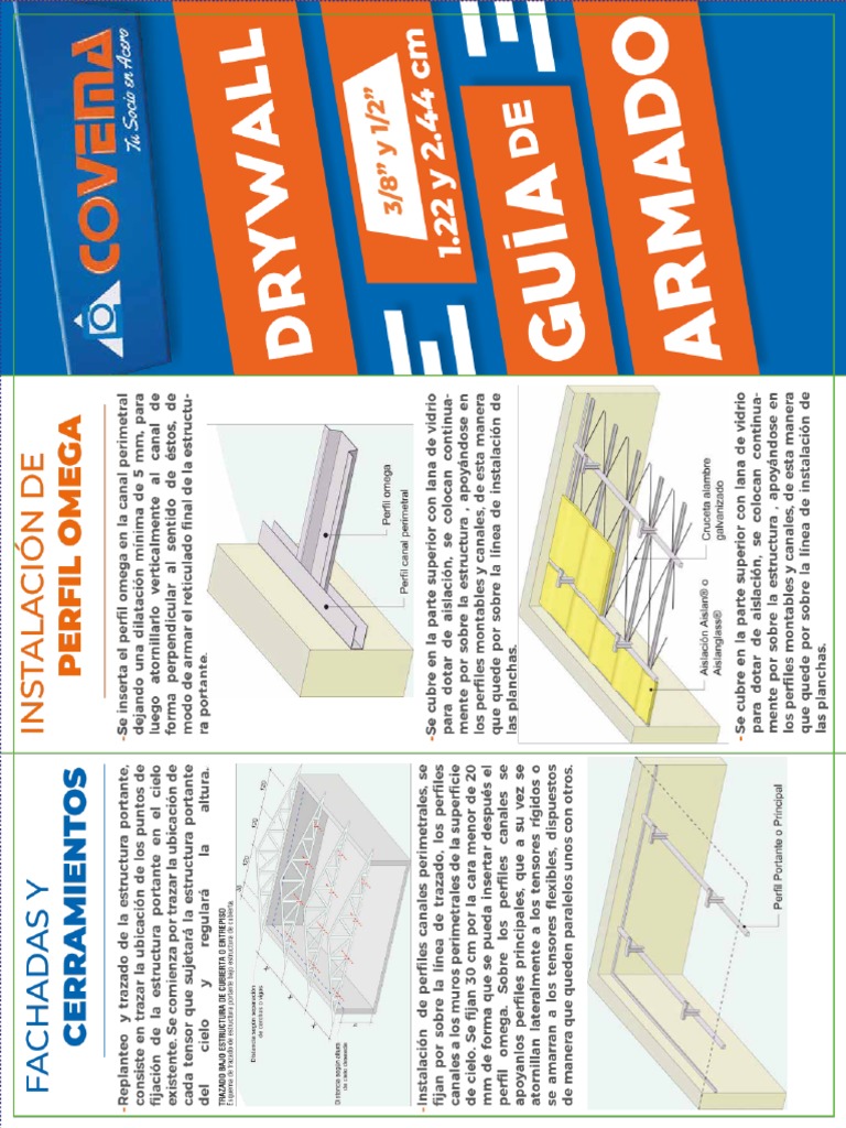 Guía de Instalación Drywall - Guía-De-Instalación-Drywall | PDF