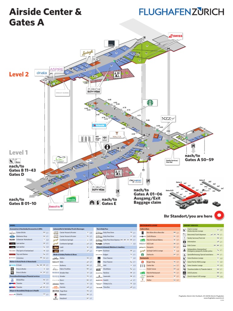 Zz-Airside Center Gates A | PDF | Airport