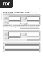 Modelo Anexo III Nacionalidad Española | PDF | Gobierno y personalidad ...