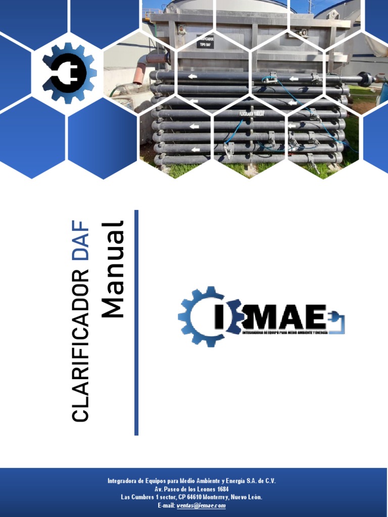 Manual Clarificador Daf Iemae 2022 RF | PDF | Coloide | Agua