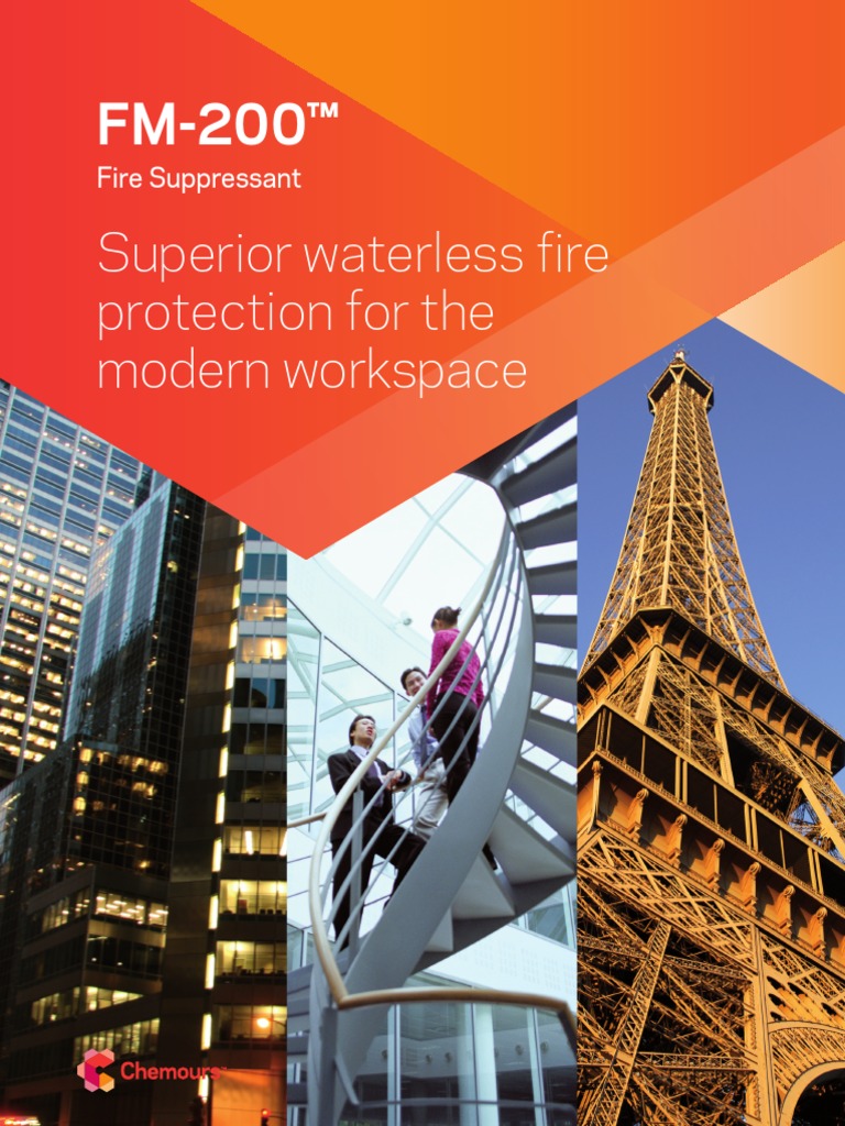 FM 200 Brochure | PDF | Fires | Fire Sprinkler System