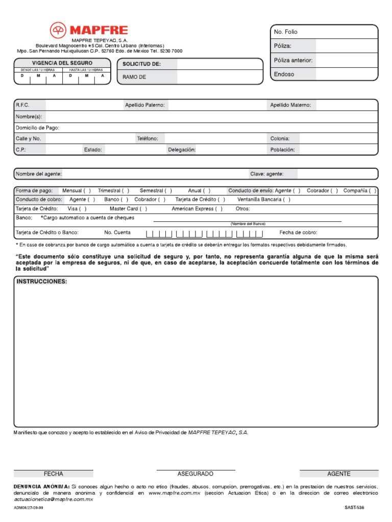 Orden de Trabajo Mapfre | PDF | Seguridad de información | Gobierno