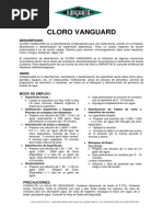 Etiqueta Seguridad Cloro | PDF | Industria química | Química de estado ...