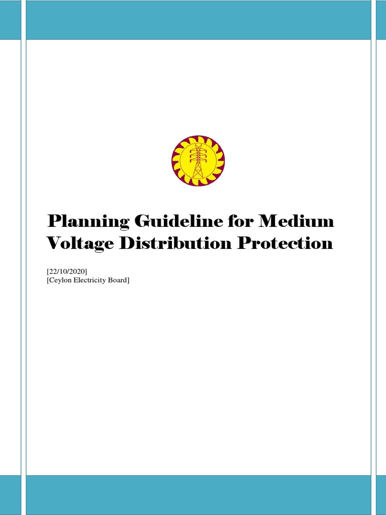 2020-10-22 Planning Guidline For MV Protection | PDF