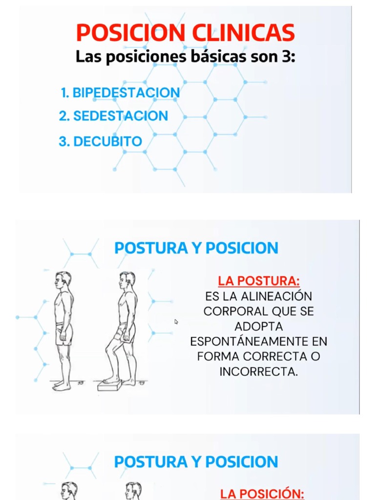 Posiciones Anatomicas | PDF