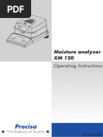 QMA601 Moisture Analyzer User Manual | PDF | Calibration | Menu (Computing)