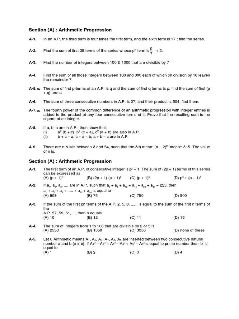APWorksheet | PDF | Number Theory | Numbers
