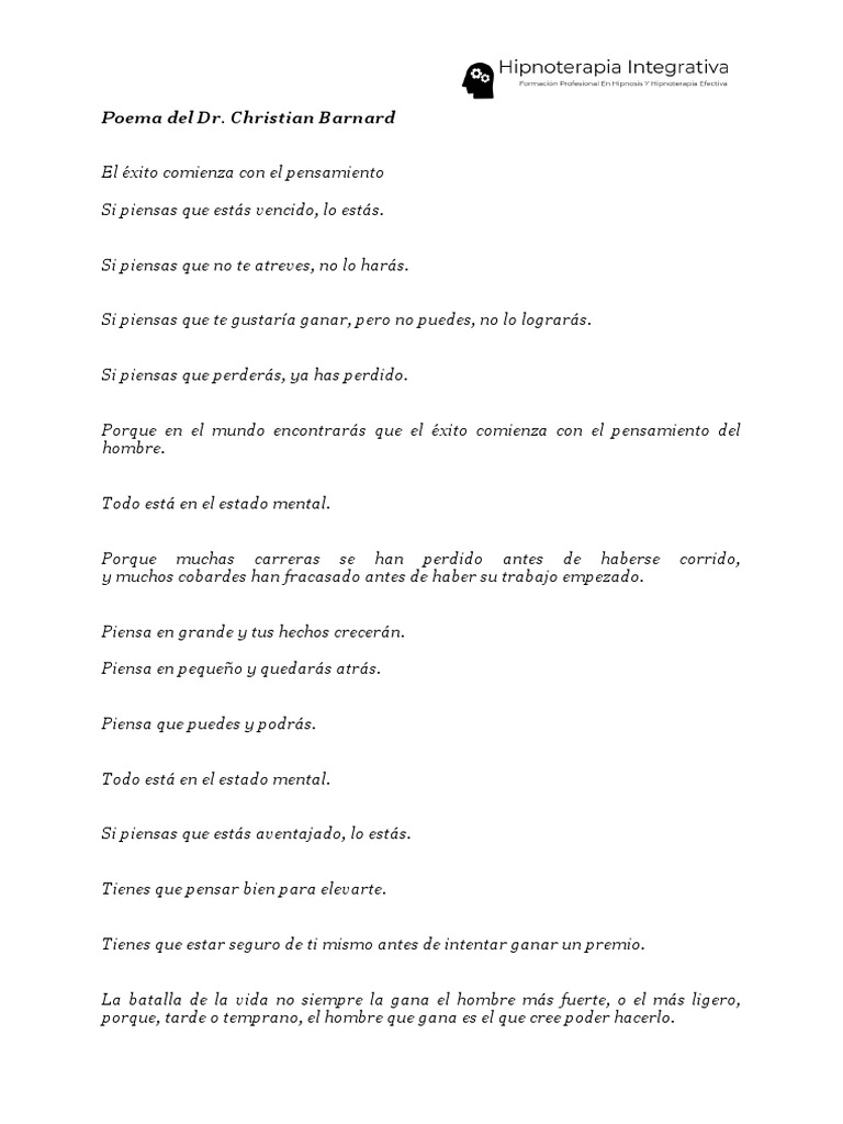 Poema Del Doctor Bernard Completo | PDF