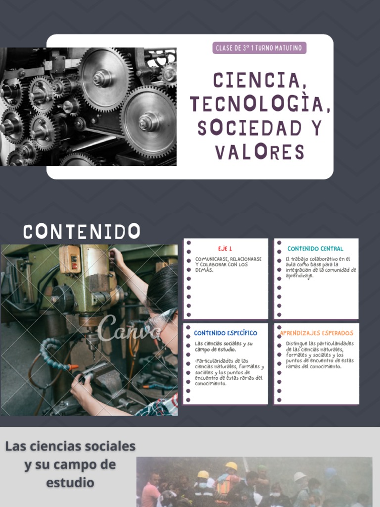 Ciencia, Tecnologìa, Sociedad y Valores | PDF