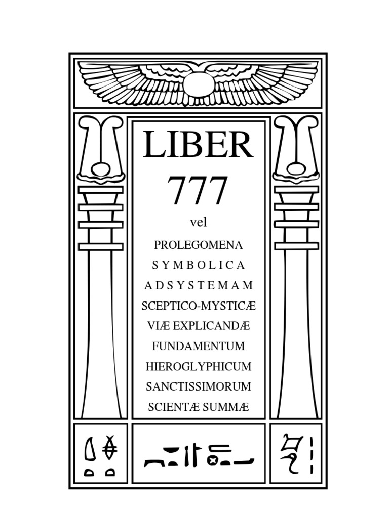 Liber 777 Espanol | PDF | Business