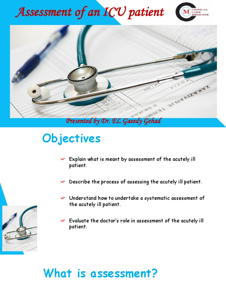 Assessment of An ICU Patient | Download Free PDF | Cardiopulmonary ...