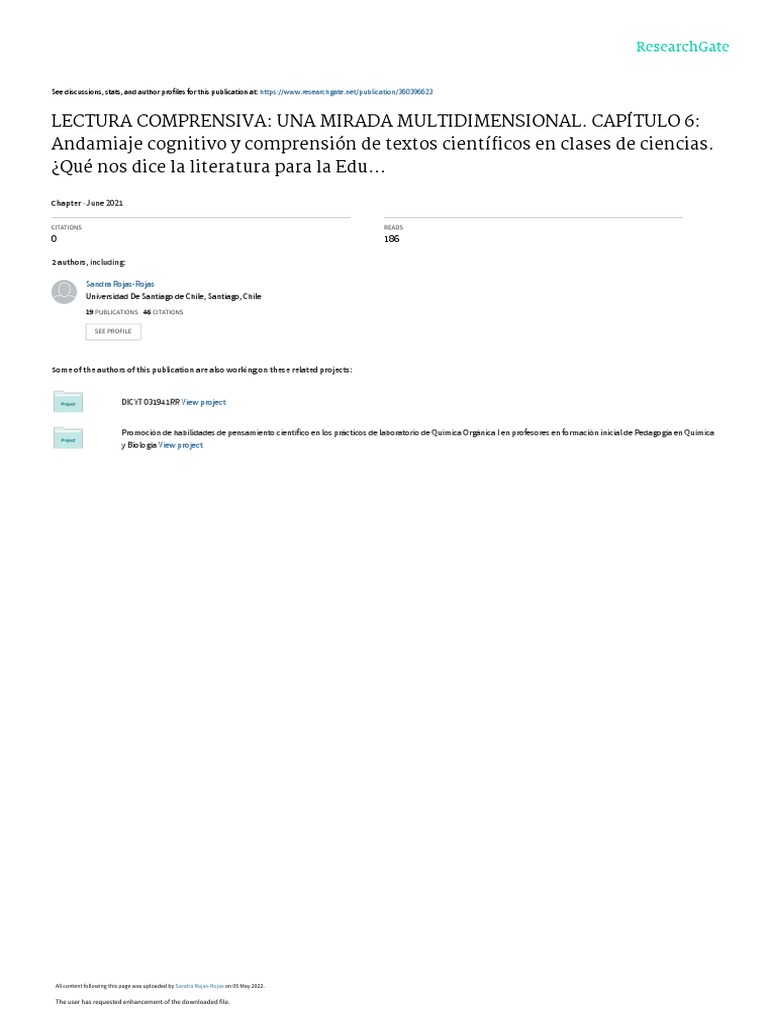 LibroLecturacomprensiva 2021 CAPITULO6 | PDF | Método de enseñanza | Educación primaria