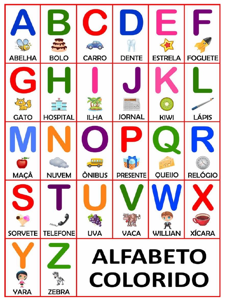 Alfabeto e Numeros | PDF