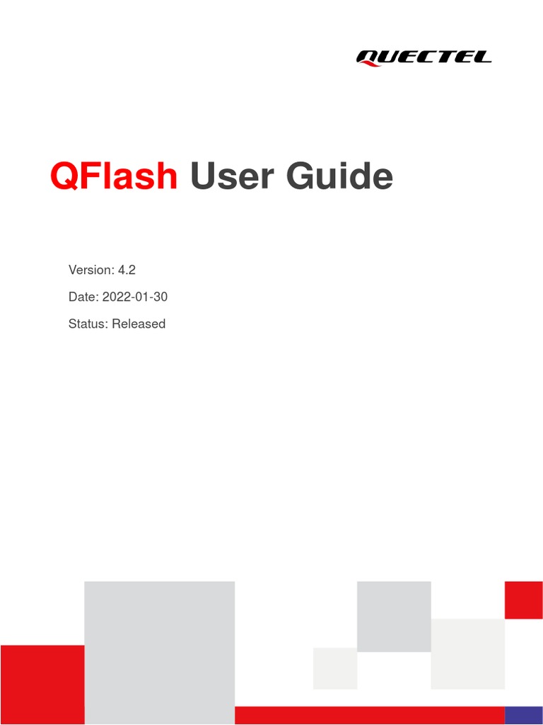 Quectel QFlash User Guide V4.2 | PDF | Copyright | Trademark