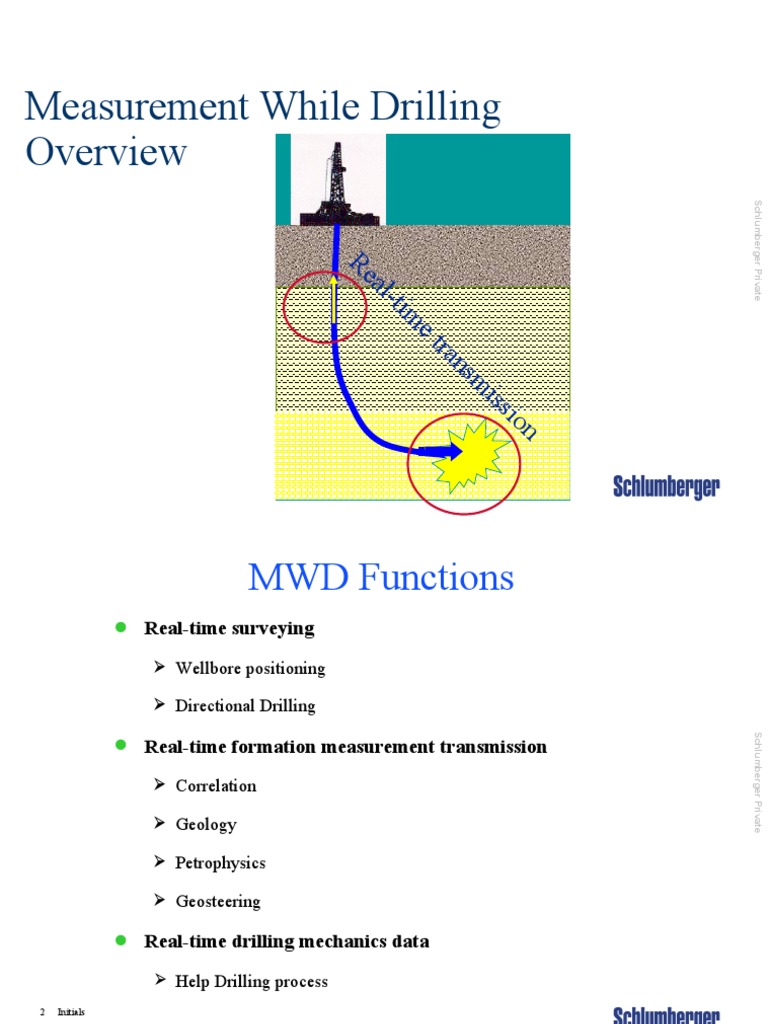 Schlumberger MWD Systems Overview | PDF | Electrical Engineering ...