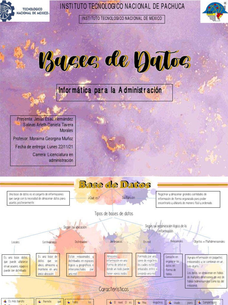 U4.A1 - Bases de Datos para La Administración | PDF | Bases de datos | Informática