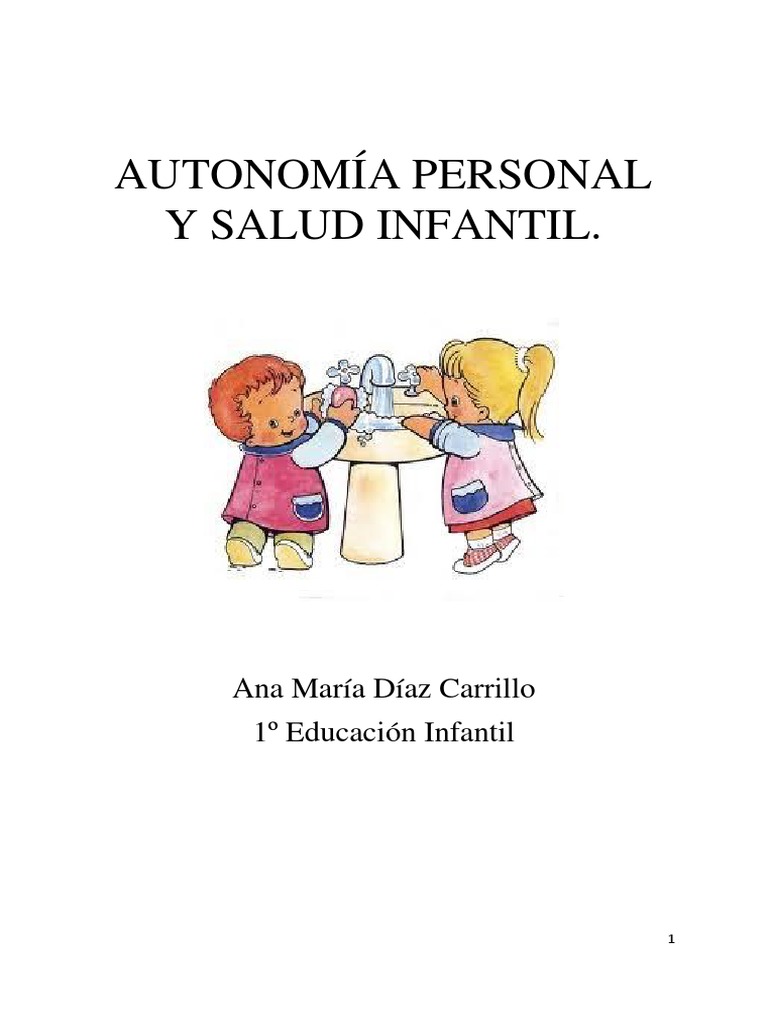 Autonomia Personal y Salud Infantil | PDF | Red | Color