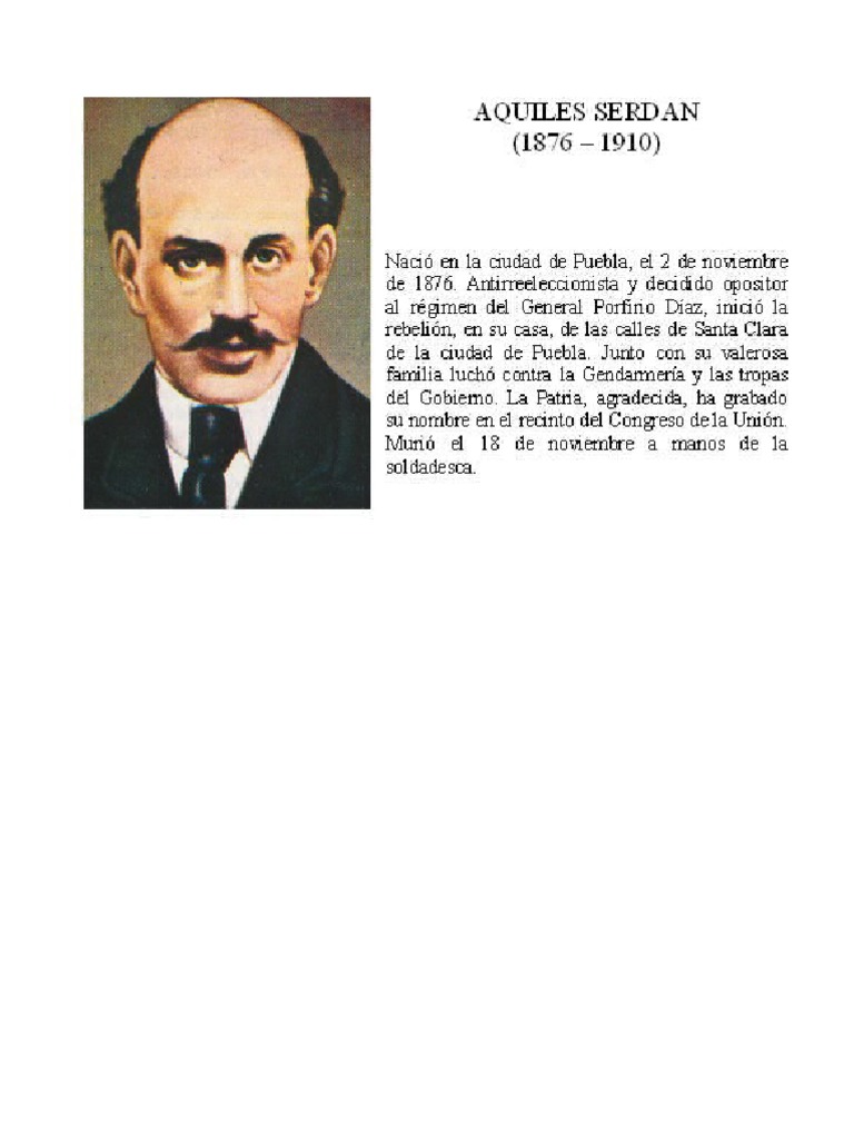 Aquiles Serdan | PDF