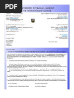 University of Ibadan Transcript Process | PDF | Courier | Information ...