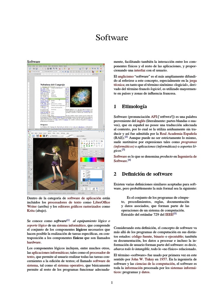 Historia Del Software | PDF | Software | Desarrollo de software