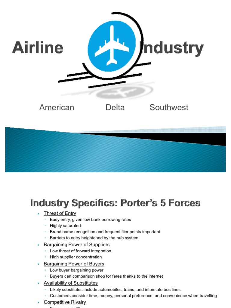 Airline Industry Analysis | PDF