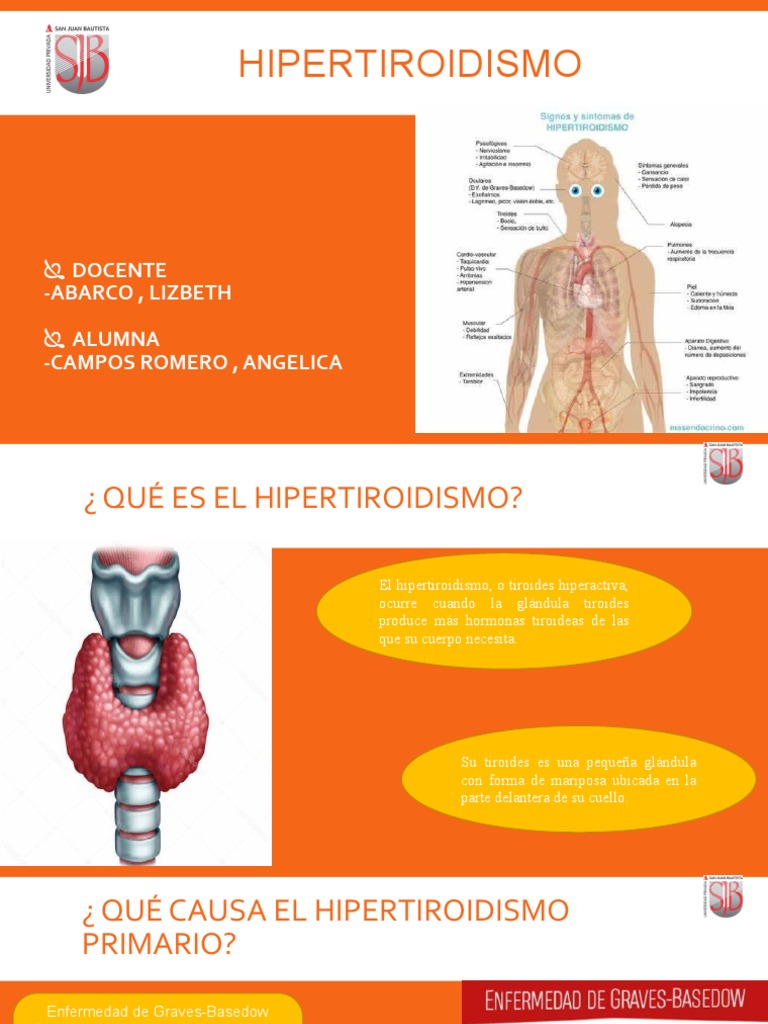 HIPERTIROIDISMO | PDF | Hipertiroidismo | Tiroides