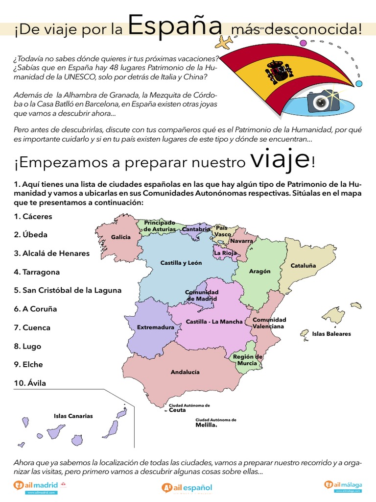 Rutas por Patrimonio de la Humanidad en España | PDF | España