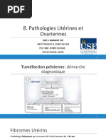 Aspect Échographique Du Kyste Ovarien | PDF | Ovaire | Utérus