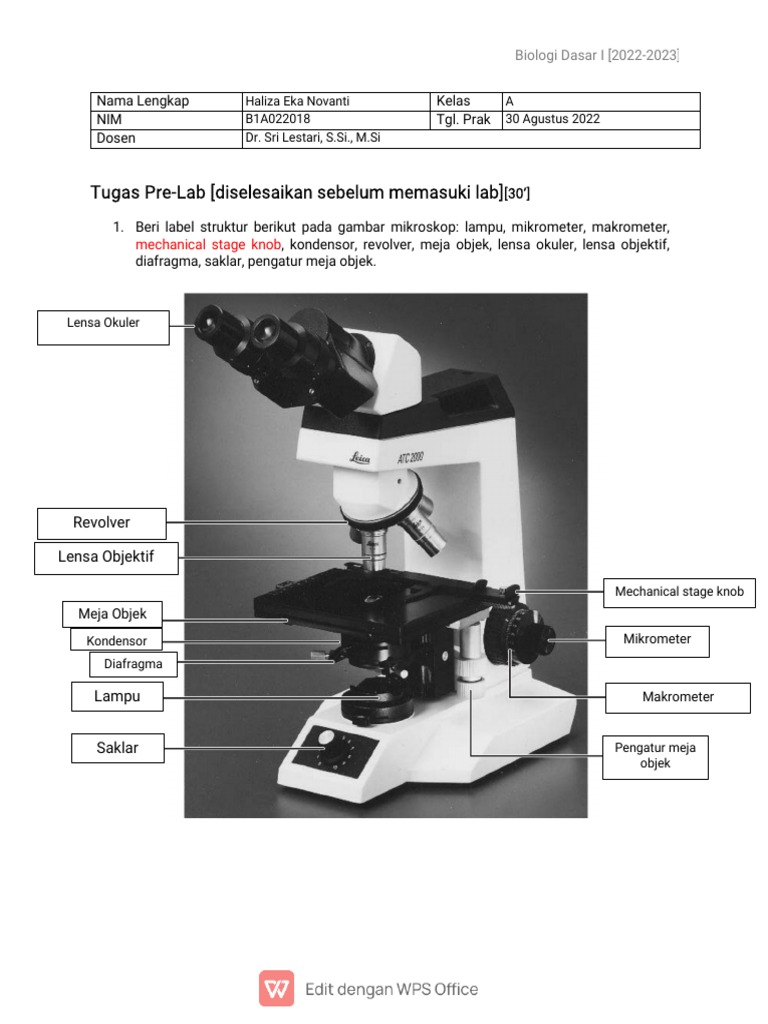 Lab-1a. Tugas Pre-Lab | PDF