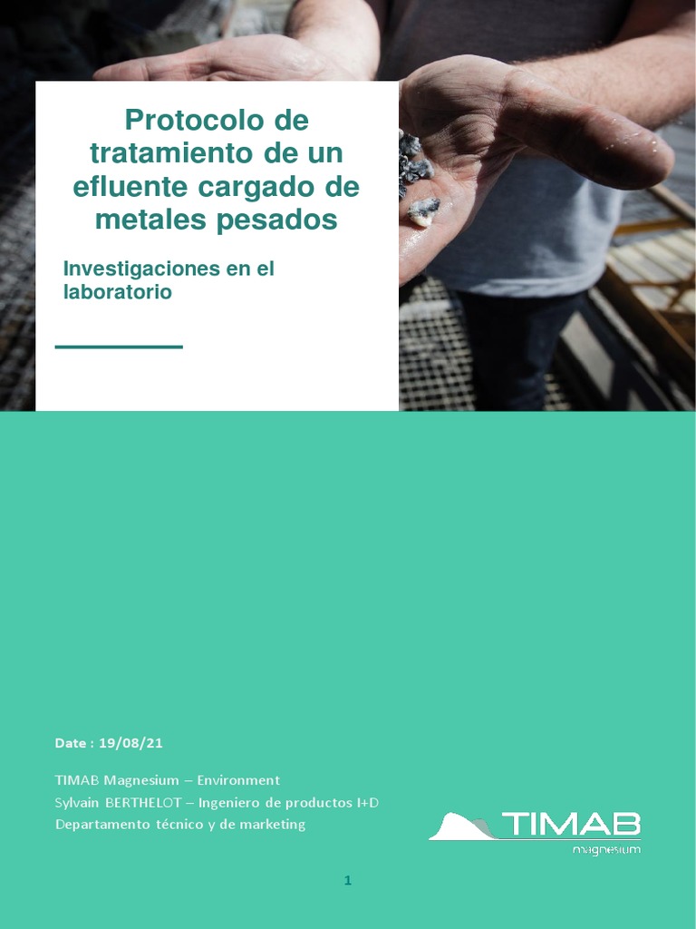 TIMAB Magnesium | PDF | Ph | Experimentar