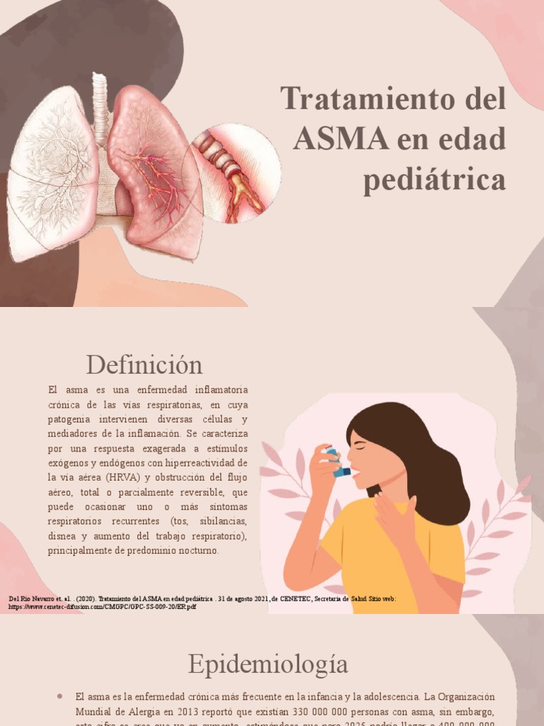 Asma Pediátrico: Diagnóstico y Tratamiento | PDF | Asma | Cuidado de la ...