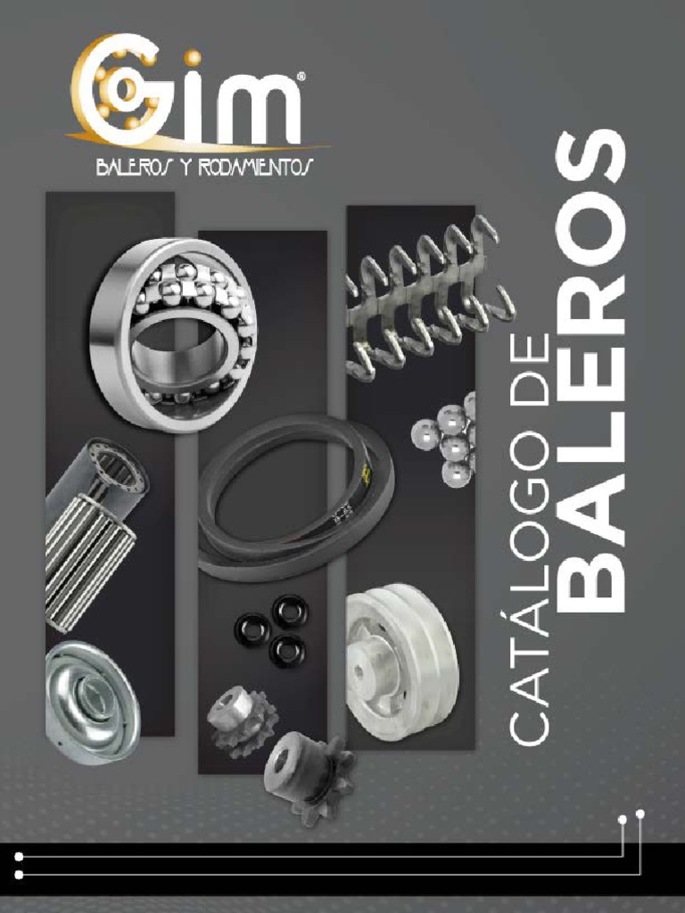 Baleros y Rodamientos Automotrizes | PDF | Fricción | Ingeniería Química