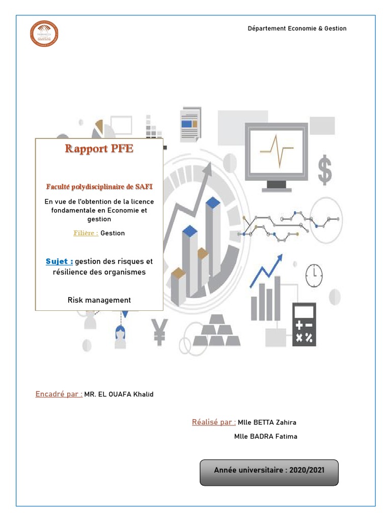 Rapport PFE Gestion Des Risques 2021 | PDF | Risque | Gestion des risques