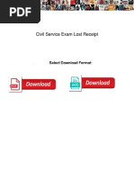 Sample Answer Sheet For Civil Service Exam | PDF | Educational Stages ...