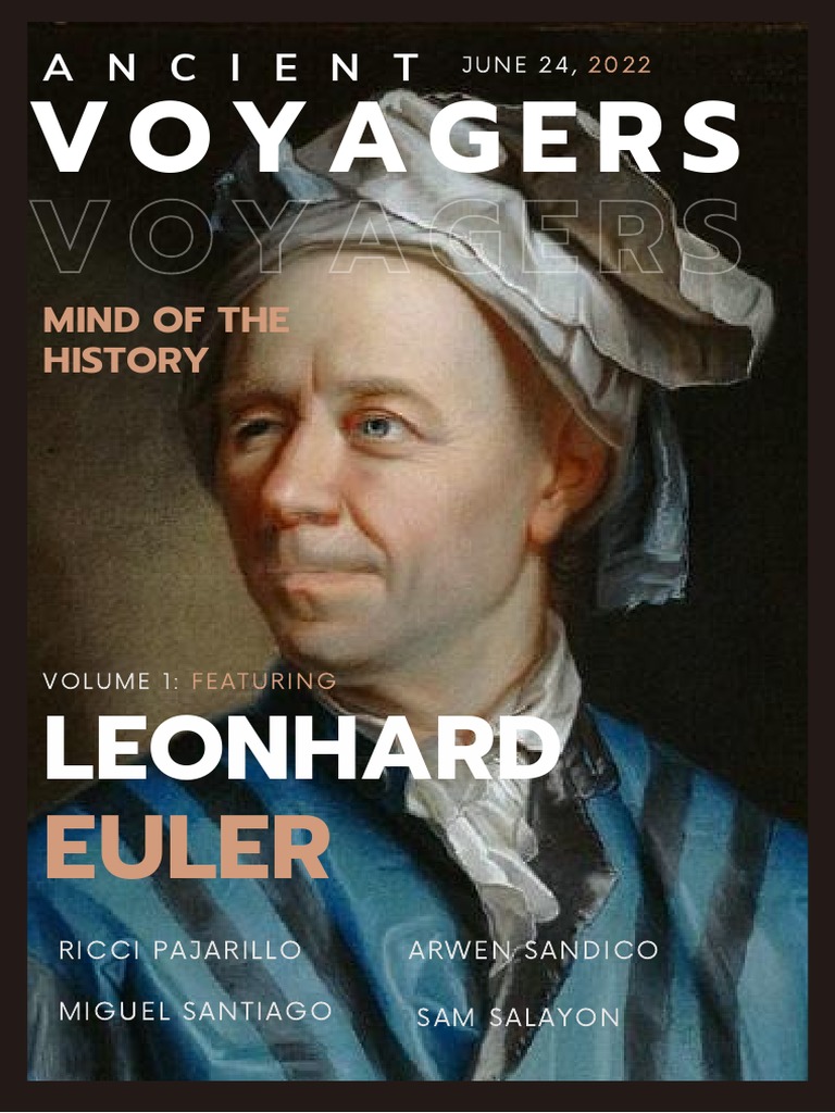 Group 7 - M8 Magazine | PDF | Leonhard Euler | Teaching Mathematics