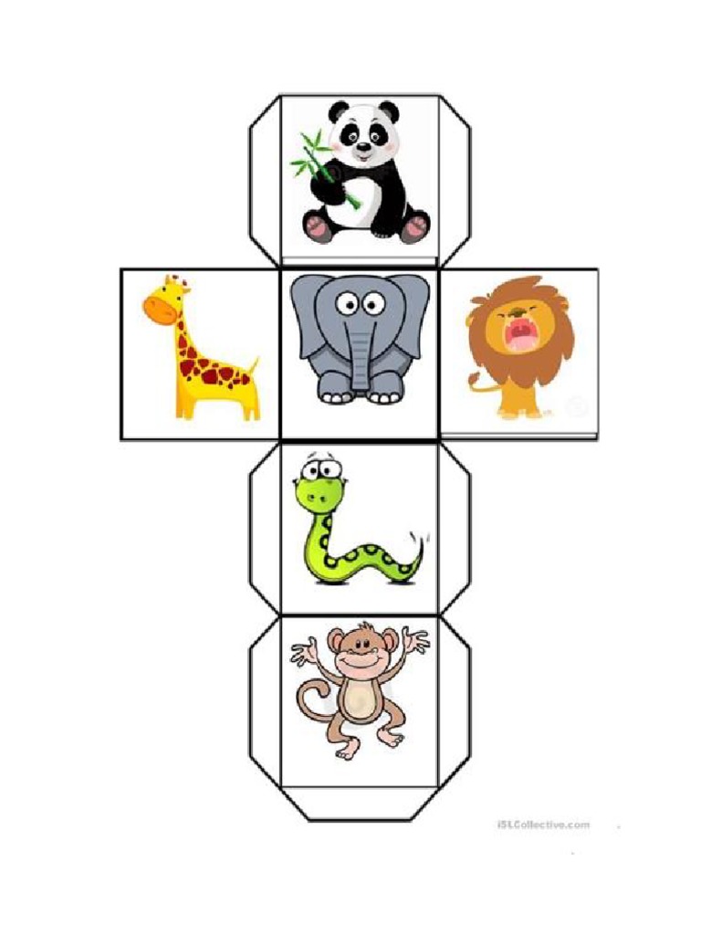 Cubo de Animales en PDF | PDF