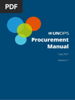 UNOPS eSourcing Vendor Guide 1.7 | PDF | Procurement | Request For Proposal