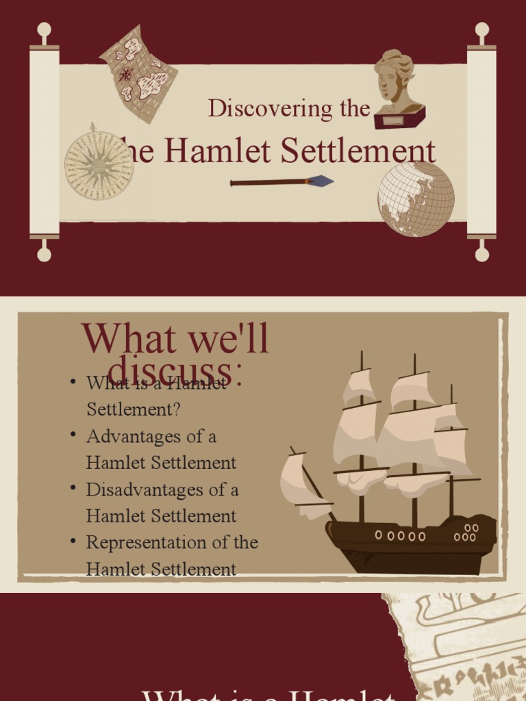 The Hamlet Settlement | PDF | Social Science | Lifestyle