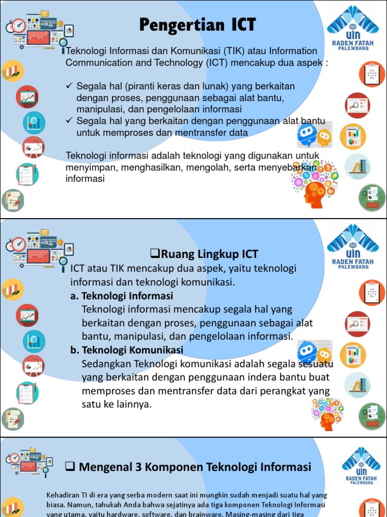 Pengertian ICT Dan Trend ICT Saat Ini | PDF