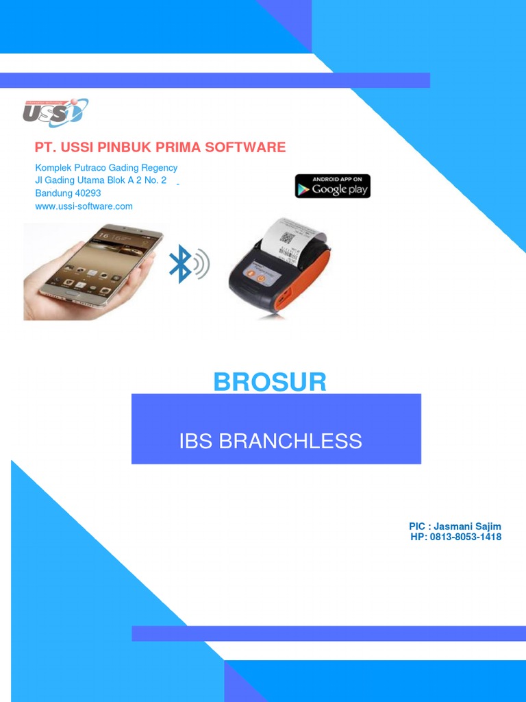 Brosur Penawaran Aplikasi IBS Branchless | PDF