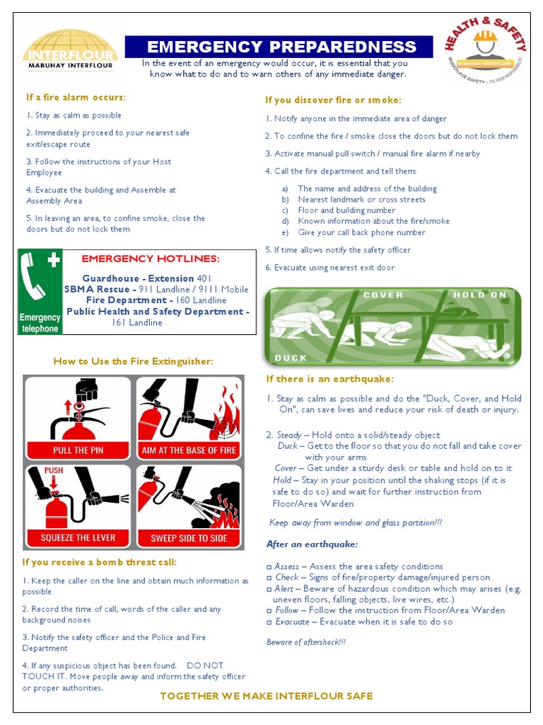 Emergency Preparedness Poster | PDF | Emergency | Emergency Management