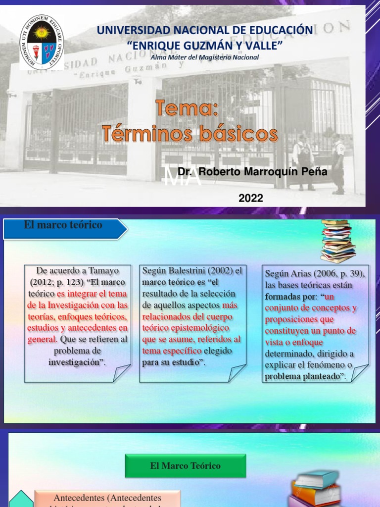 7 Términos Básicos de Una Tesis | PDF | Teoría | Paradigma