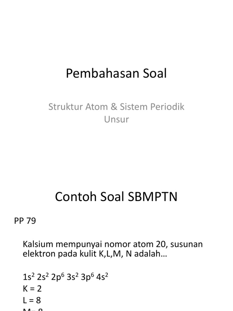 Pembahasan Soal SA & SPU | PDF