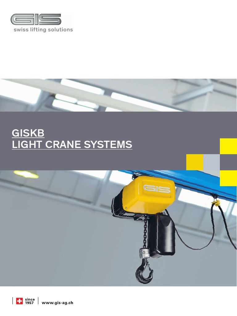 GISKB Light Crane Systems | PDF | Crane (Machine) | Bridge