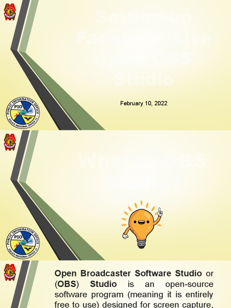 OBS Studio Lecture | PDF | Computing | Software