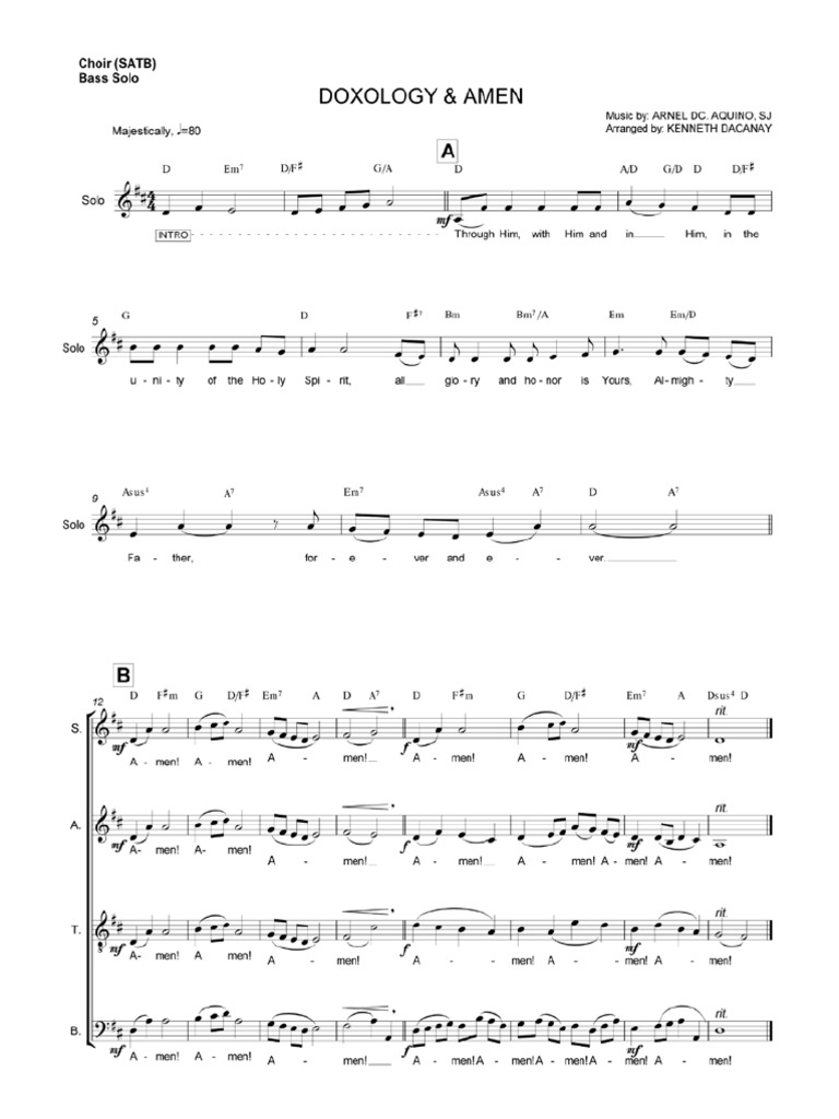 08 - GREAT AMEN - Amen Aquino | PDF