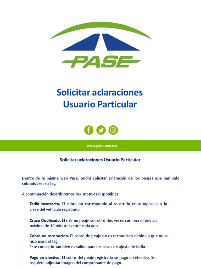 Manual para Solicitar Aclaraciones | PDF