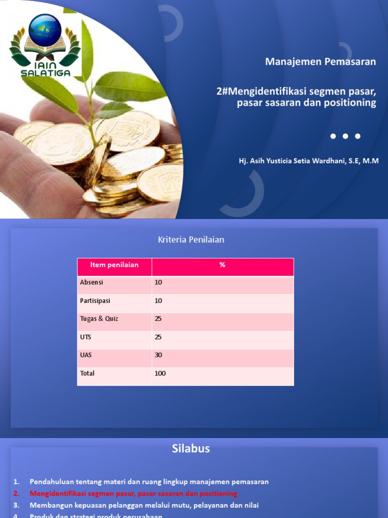 Strategi Segmentasi dan Positioning Pasar | PDF